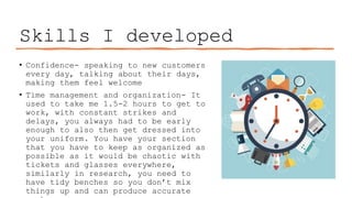 Employability skills, work experience presentation | PPTX