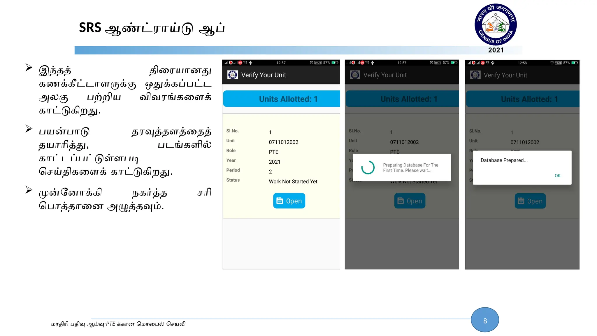 Presentation for PTE-Module Tamil ppt of the srs app | PPT