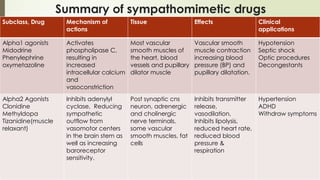PRESENTATION FOR Sympathomimetic drugs2 [Autosaved].pptx