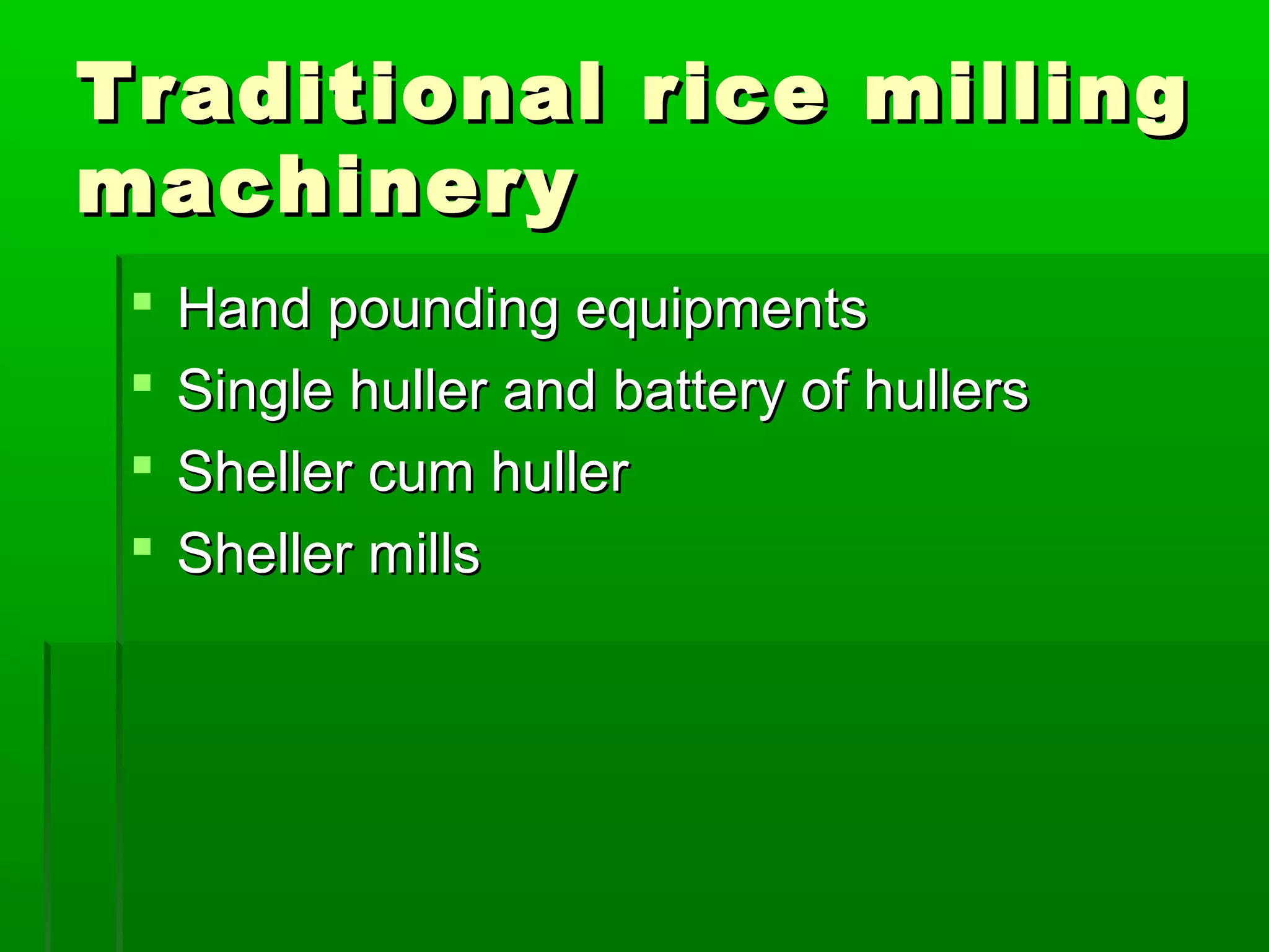 rice milling | PPT