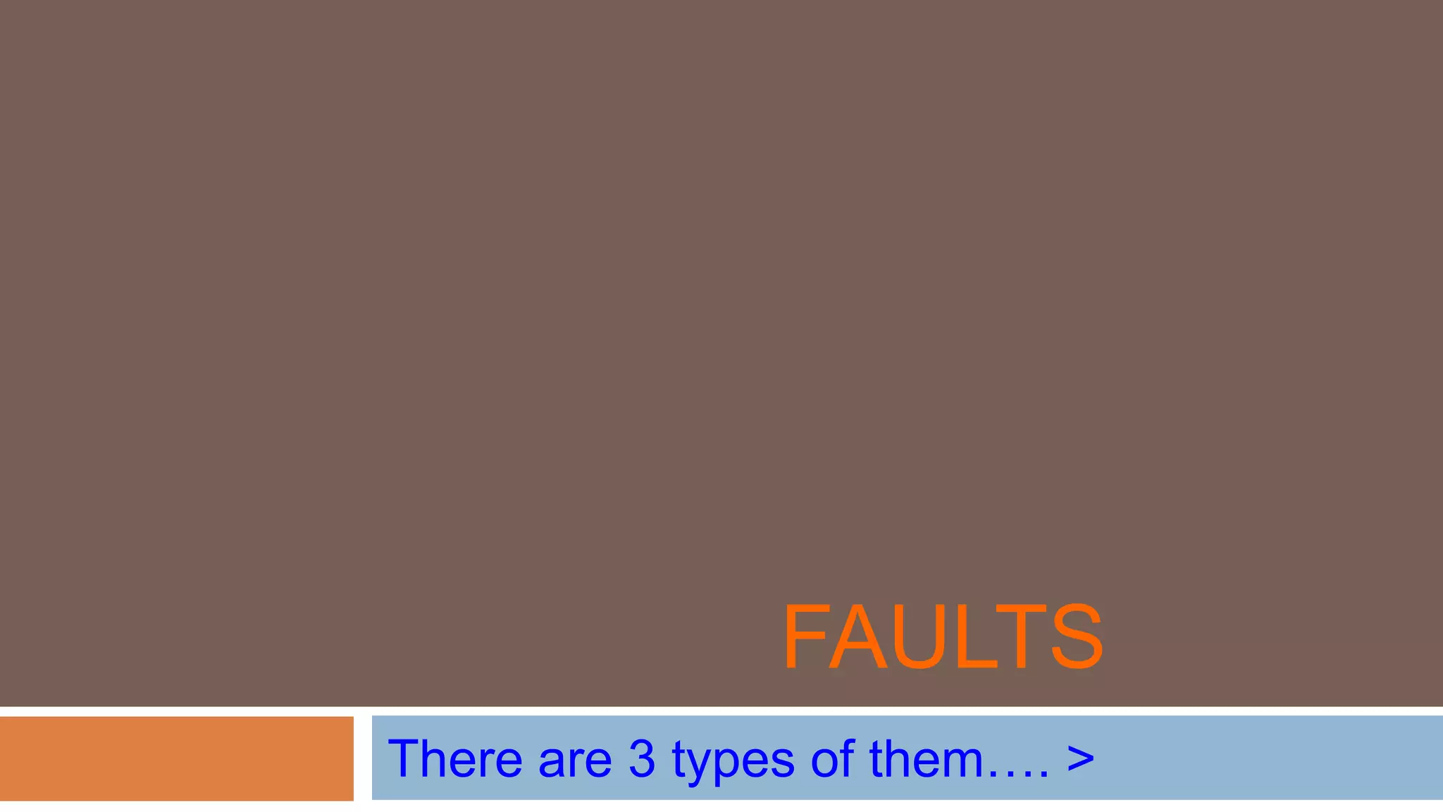 Presentation for science faults | PPTX | Geology | Science