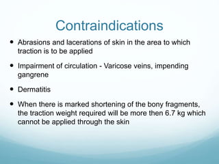 Presentation for skin traction | PPTX