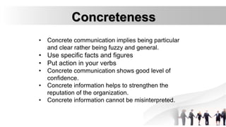 Communication, Seven C's of Communication and Barriers to Effective ...