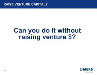 Raising Venture Capital | PPT