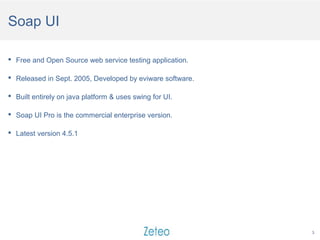 Presentation for soap ui | PPT