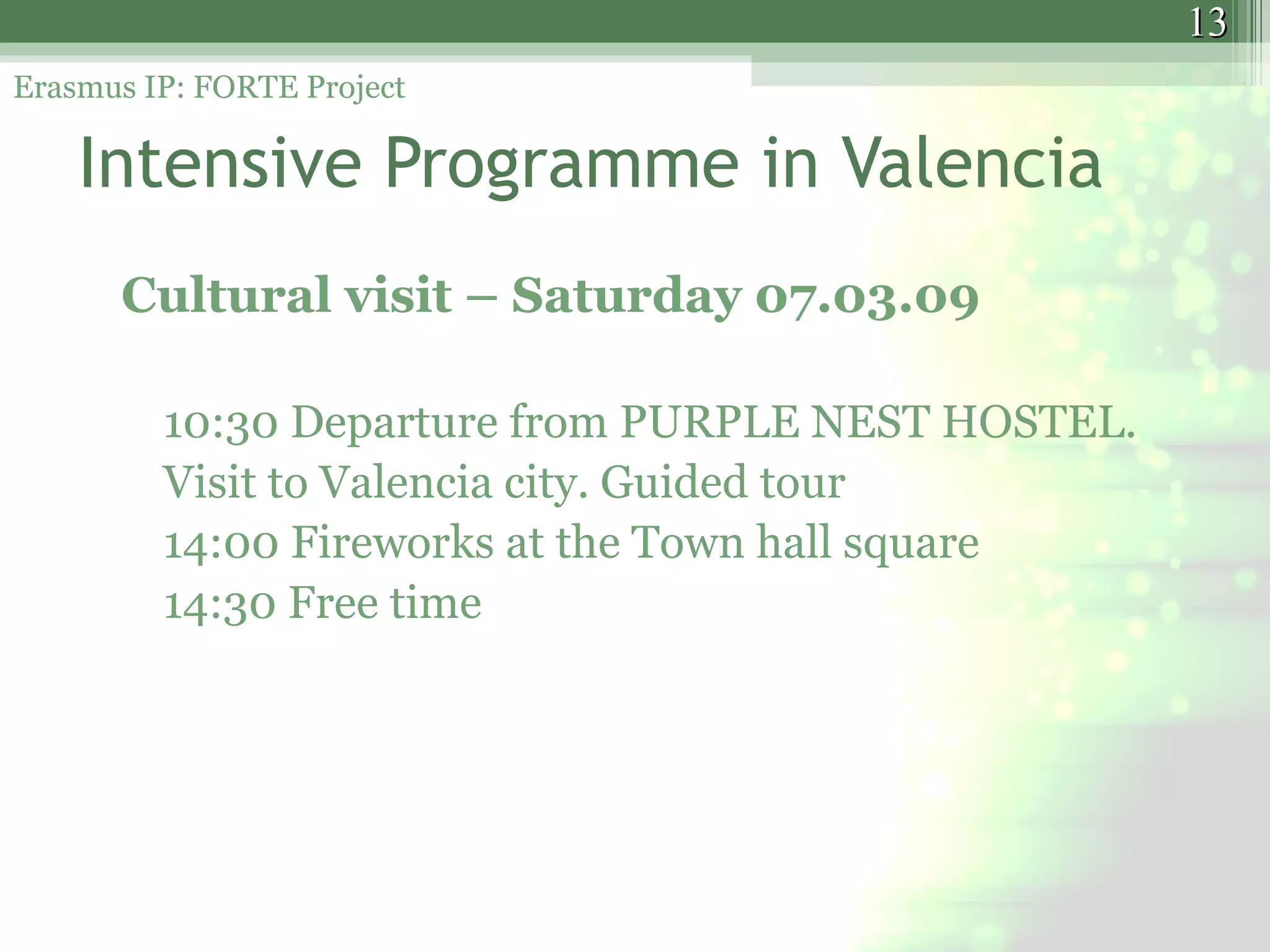 Presentation Forte Project | PPT | Travel