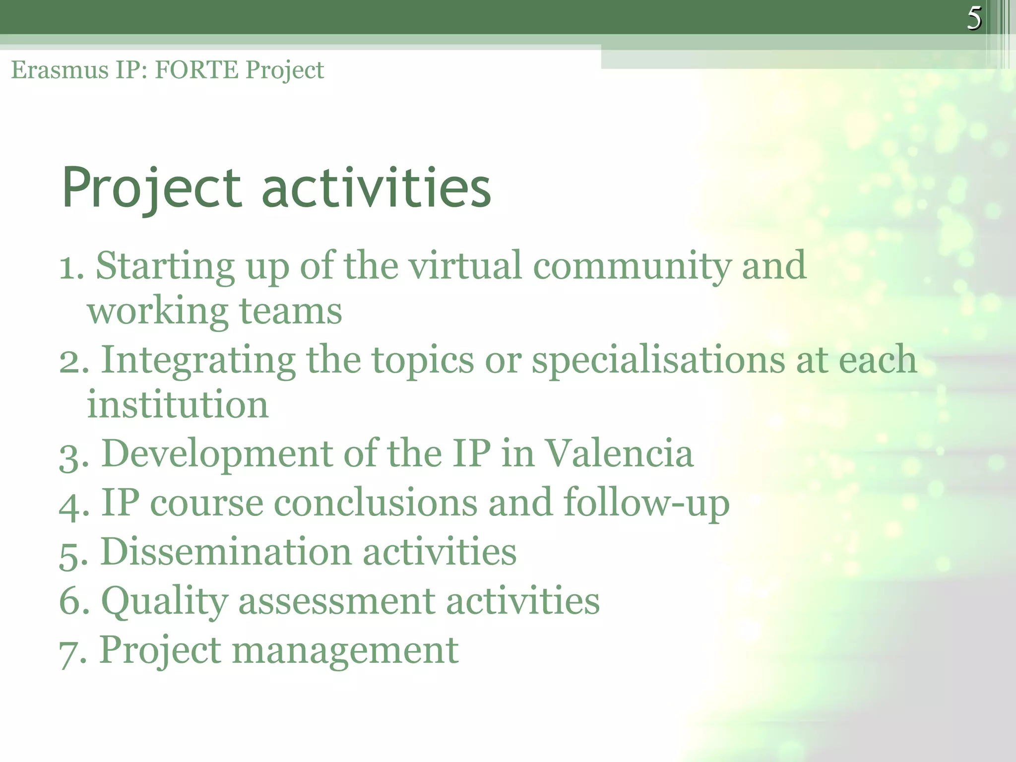 Presentation Forte Project | PPT | Travel