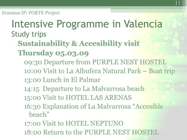 Presentation Forte Project | PPT | Travel