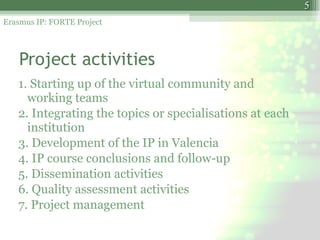Presentation Forte Project | PPT