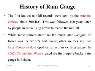 Presentation for unit 2 precipitation and its measurement | PPTX