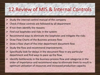 Internal Audit of Manufacturing Companies | PPSX
