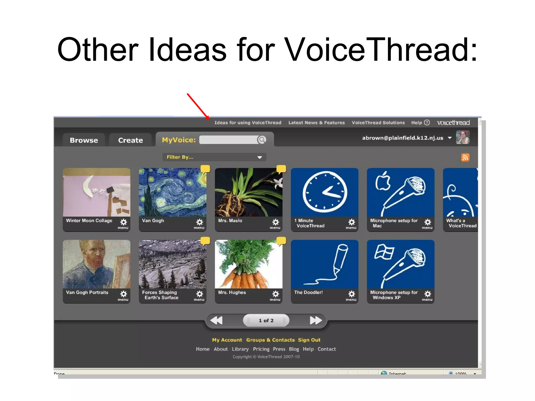 Presentation For Voicethread | PPT