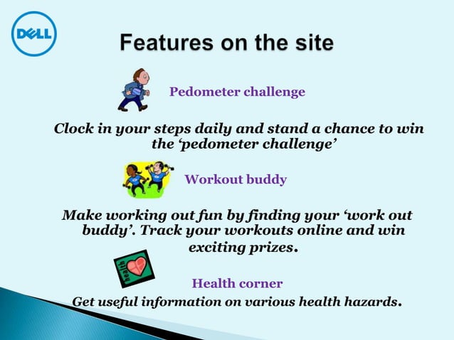 Dell Fitness challenge | PPTX