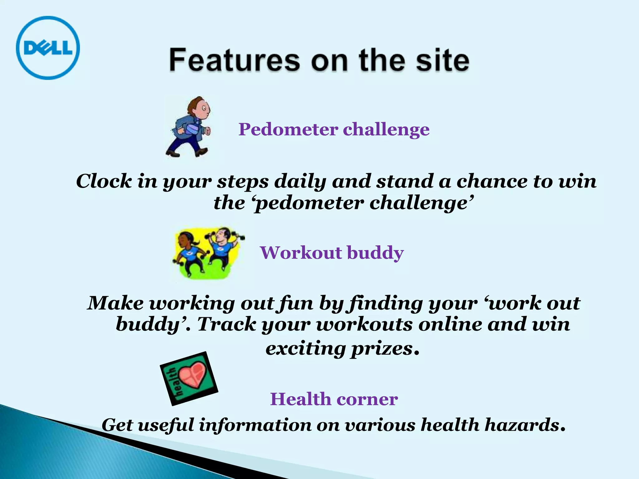 Dell Fitness challenge | PPTX