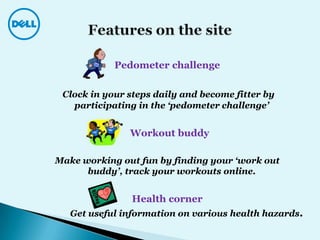 Dell fitness challenge | PPTX