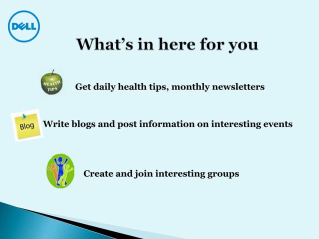 Dell fitness challenge | PPTX