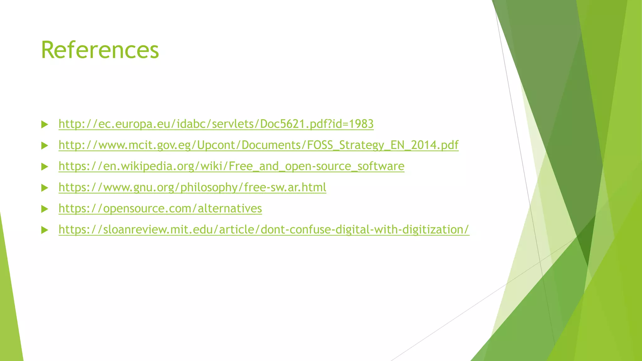 Digital Transformation & FOSS _ Strategy | PDF