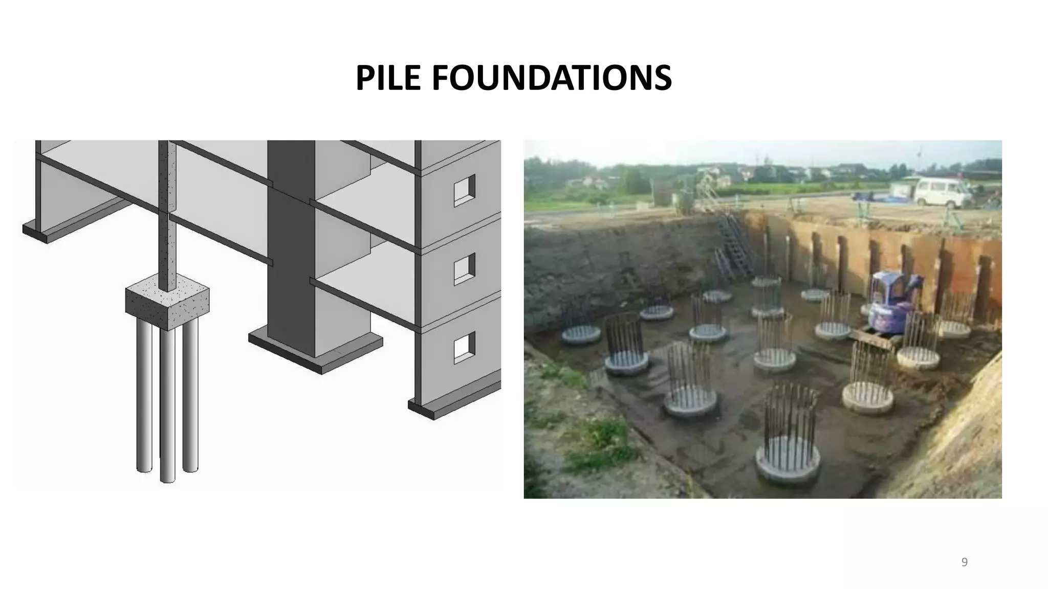 Basic types of foundations | PDF