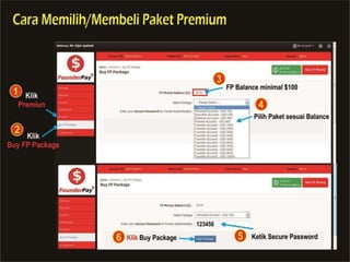 Presentation FounderPay ( Agus P - 081335105189 ) | PPSX