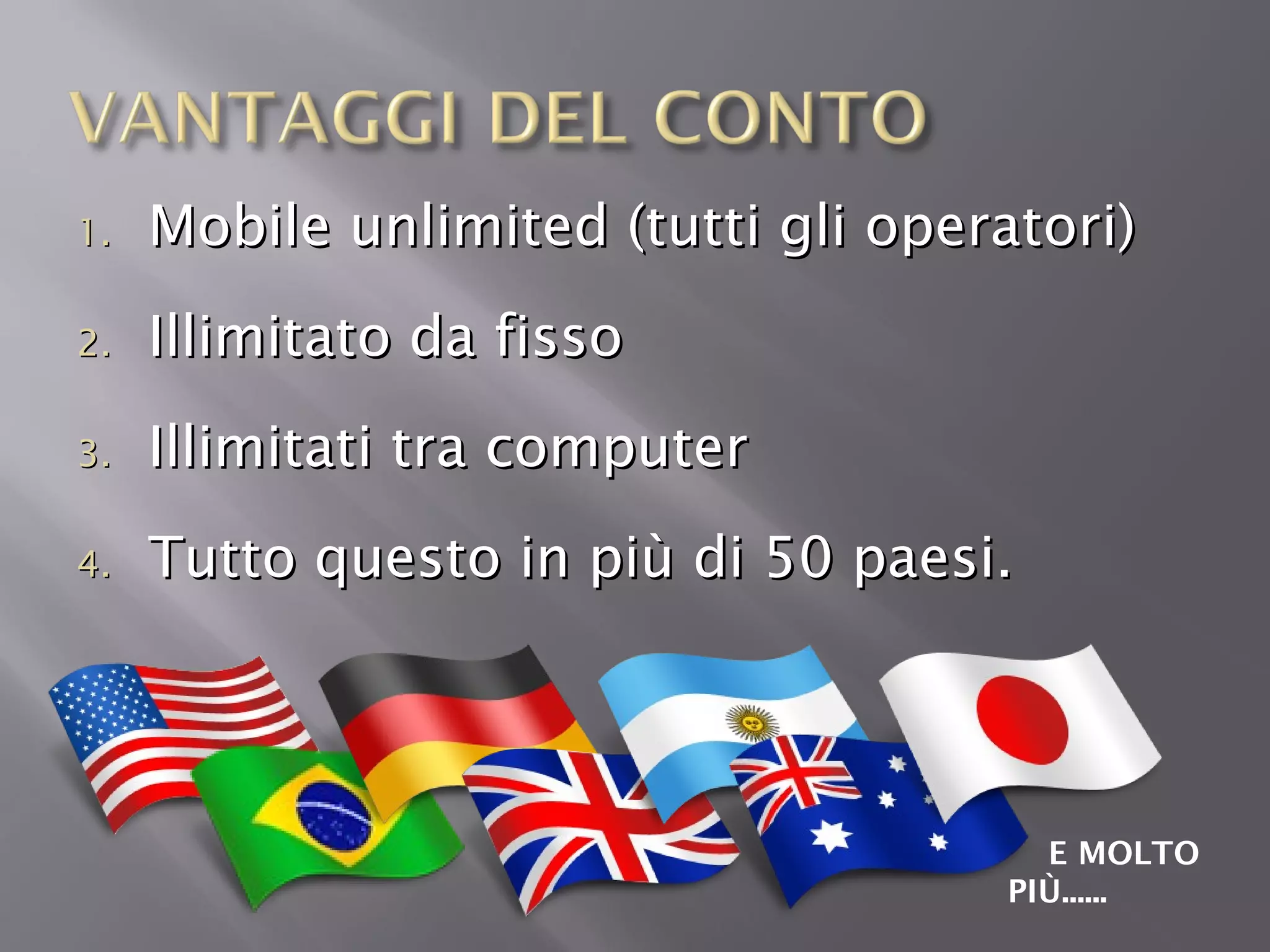 PowerPoint de Apresentação Completa em ITALIANO | PPS