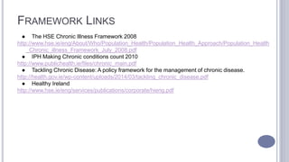 Chronic Illness frameworks and Primary Care Physiotherapy | PPTX