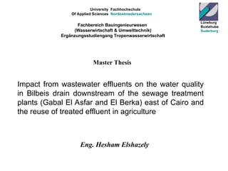 Presentation of QUAL2E Model in Water Quality modelling | PPT