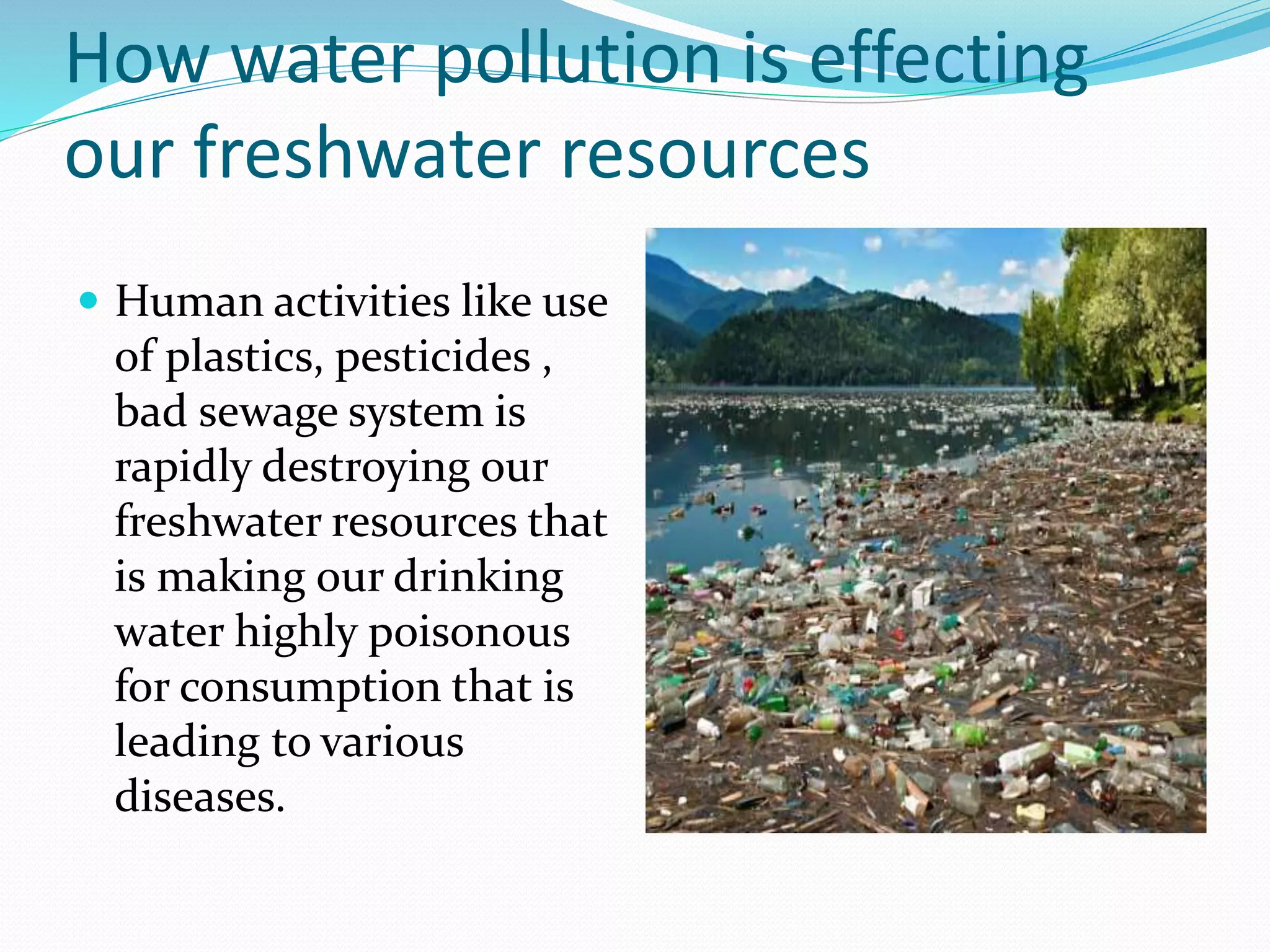 Freshwater resources | PPTX