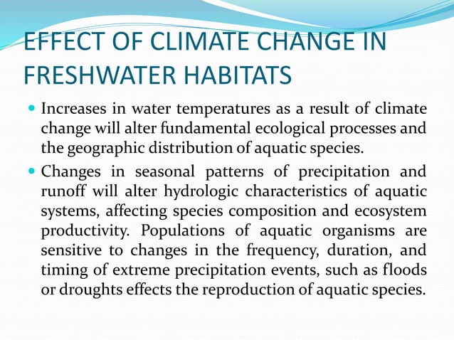 Freshwater resources | PPTX