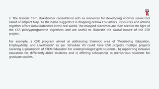 From Compliance to Impact: Understanding Impact Assessment of CSR | PPTX