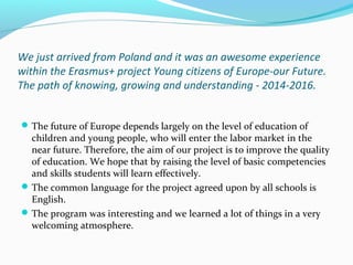 Presentation from Romania | PPT