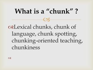 Presentation from_words_to_chunks | PPT