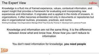 Fujitsu - Shared Knowledge is Power - Building a Project Management ...