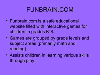Presentation funbrain | PPT