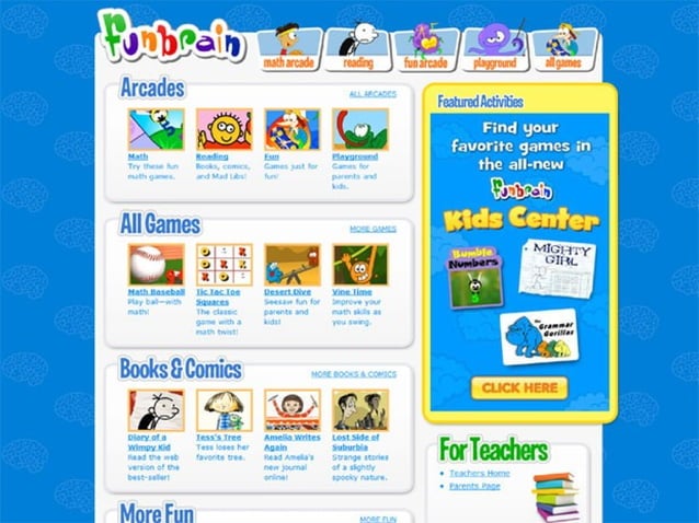 Presentation funbrain | PPT | Educational Video Games | Video Game Genres