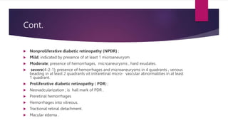 Fundoscopy, DM-retinopathy and HTN- retinopathy ppt | PPTX