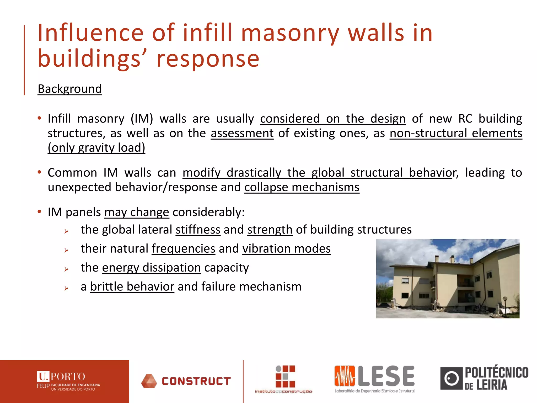 Simplified macro-modelling approach for infill masonry wall in-plane ...