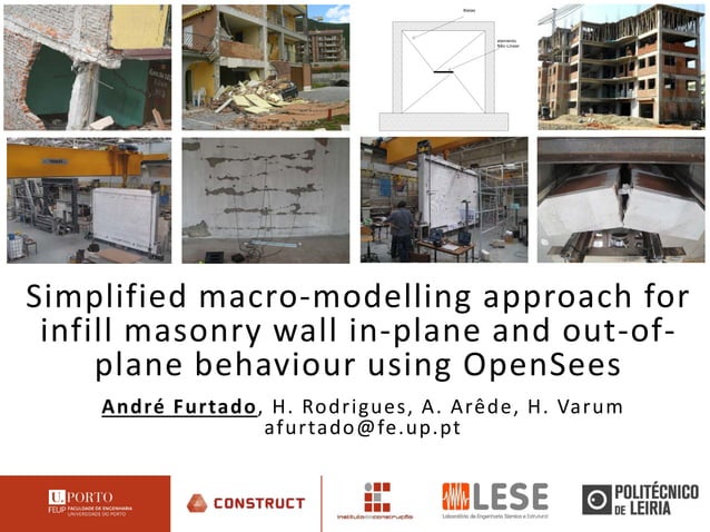 Simplified macro-modelling approach for infill masonry wall in-plane and out-of-plane behaviour ...