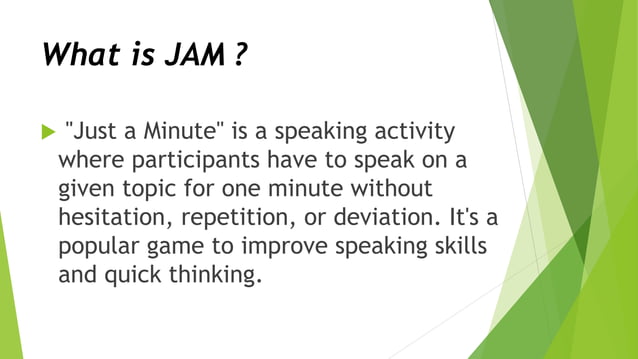 Just a minute | PPTX