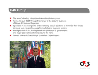 Presentation G4S | PDF