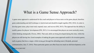 Presentation game sense | PPTX | Educational Video Games | Video Game ...