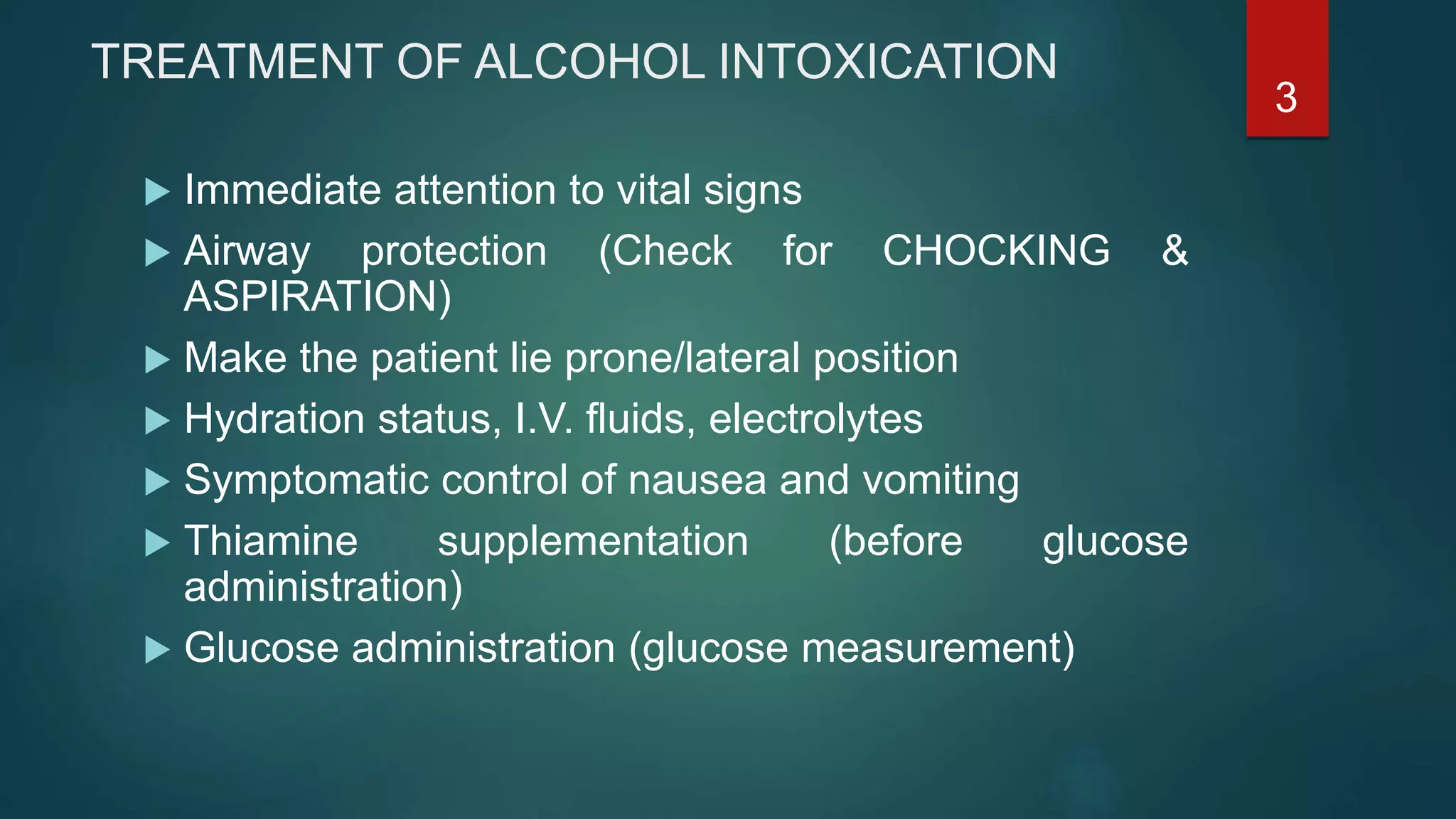 Management of Alcohol Dependence | PPTX