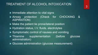 Management of Alcohol Dependence | PPTX