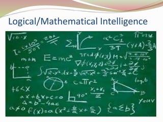 Presentation gardner's multiple intelligences | PPTX