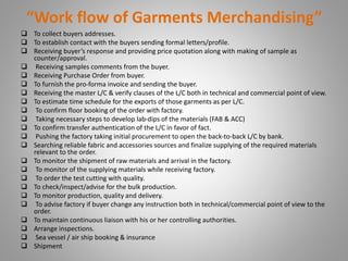 Presentation Garments Merchandising | PDF