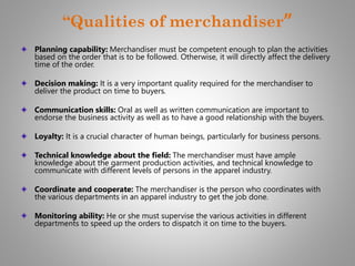 Presentation Garments Merchandising | PDF