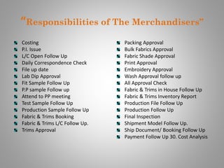 Presentation Garments Merchandising | PDF