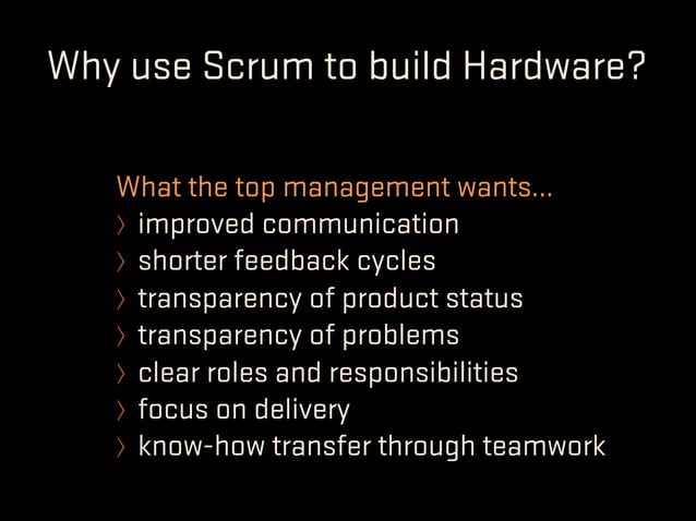 Building Cross-Functional Scrum-Teams in a Hardware Project | PDF