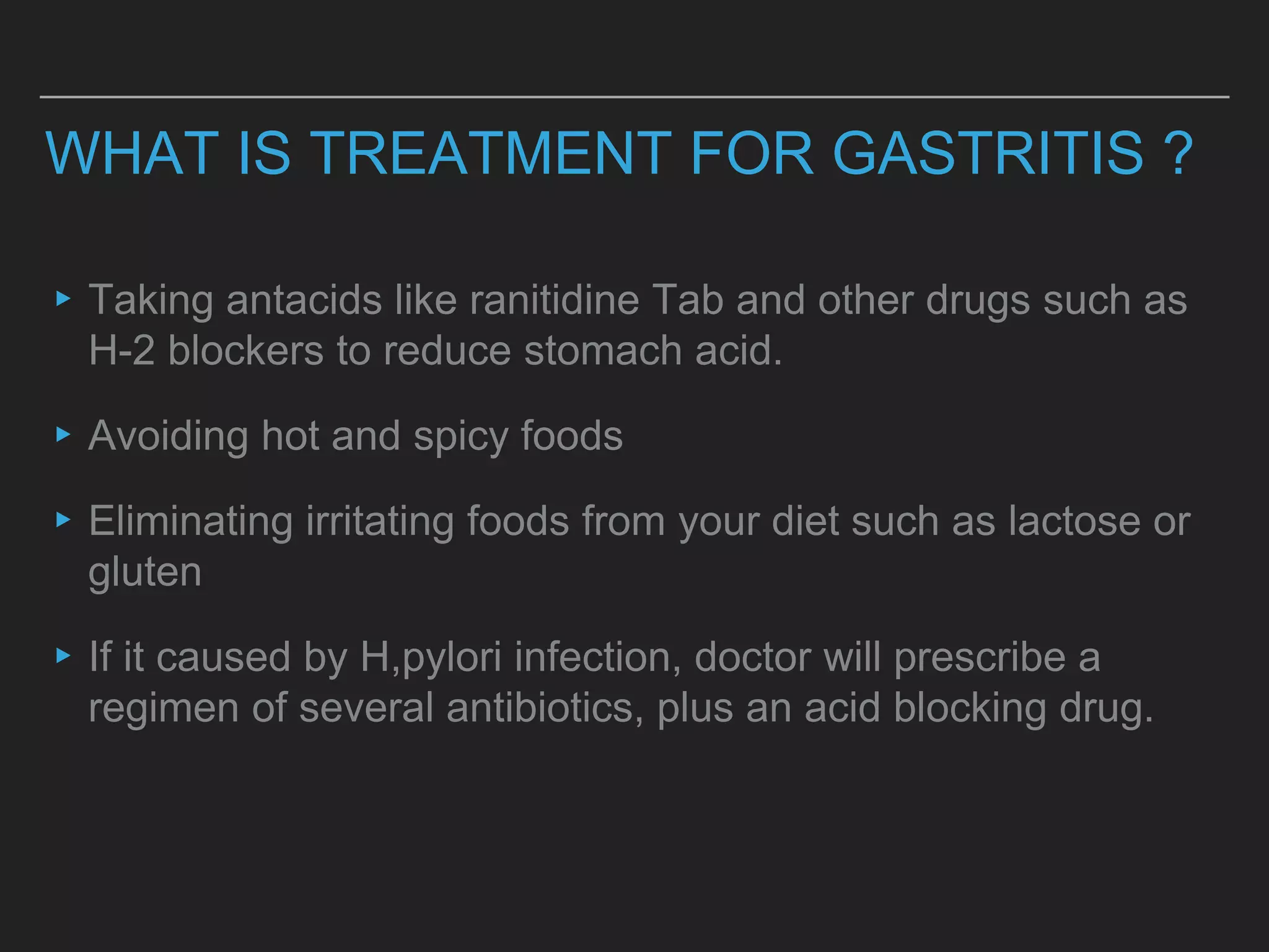 Presentation gastritis ppt | PPTX