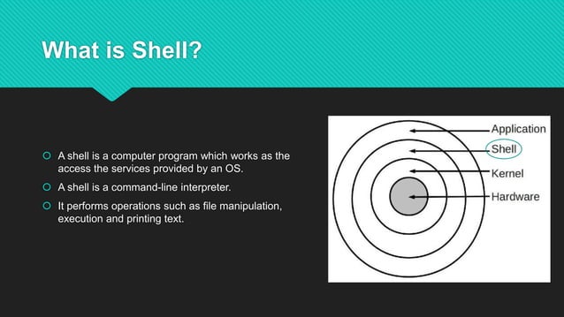 Wildcards, Simple Shell Programs and Shell Variables | PPTX | Operating Systems | Computer ...