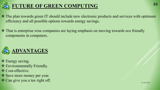 Presentation on green computing .pptx